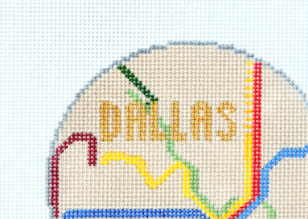 Dallas Area - Transit Map – Evelyn Designs LLC